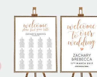 Rose gold sign | Etsy