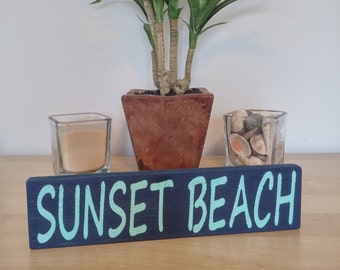Sunset beach | Etsy
