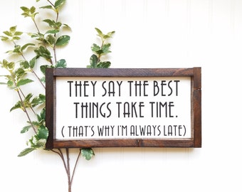 Funny wood signs | Etsy