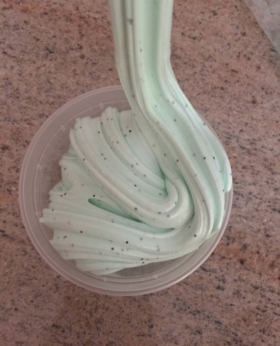 Mint Fluffy Slime Background
