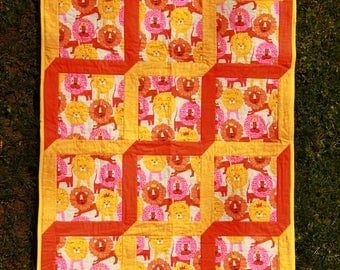 Lion quilt | Etsy