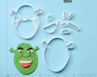 Shrek cookies | Etsy