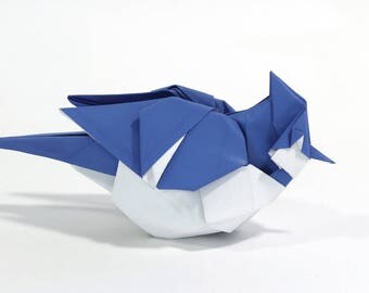 Blue jay figurines | Etsy