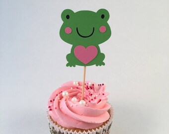Frog cake topper | Etsy