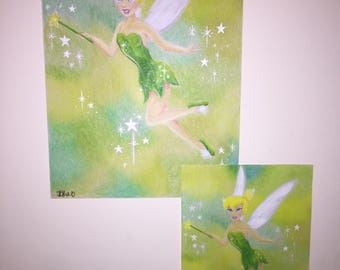 Tinkerbell art | Etsy