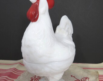 Rooster candy dish | Etsy