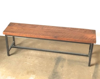 Reclaimed wood bench | Etsy