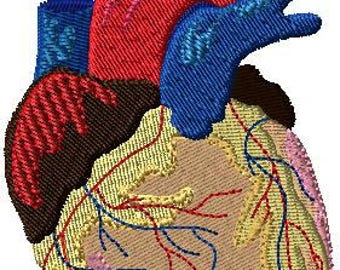 Heart embroidery | Etsy