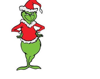 Grinch santa hat | Etsy