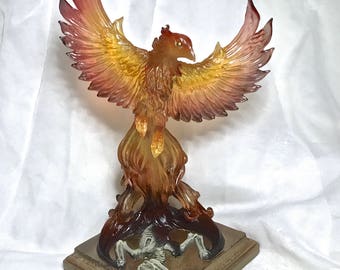 Phoenix figurine | Etsy