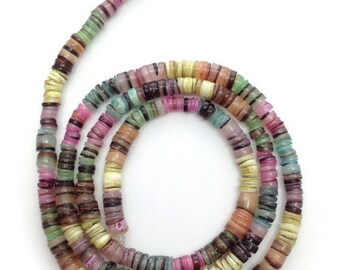 Shell heishi beads | Etsy