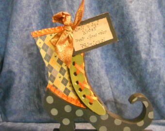 How to Make Paper Mache Witch BOO't PDF Tutorial