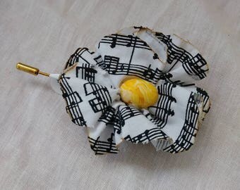 Music note flowers | Etsy