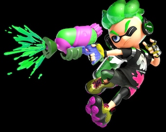 Splatoon poster | Etsy