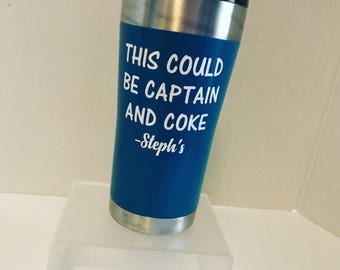 Captain and coke | Etsy