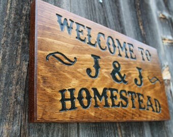 Homestead signs | Etsy