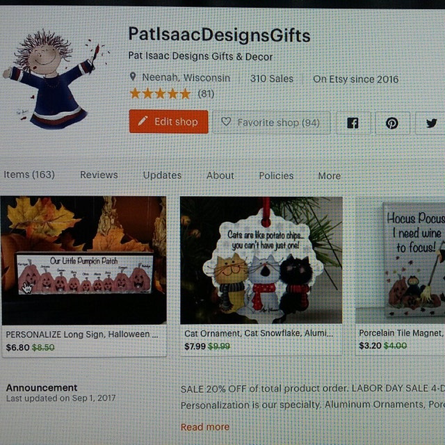 Pat Isaac Designs Gifts & Decor by PatIsaacDesignsGifts on Etsy