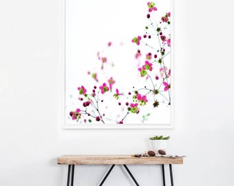 Flower poster | Etsy