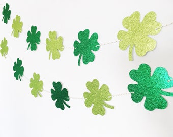 Clover garland | Etsy