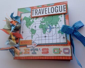 Travel scrapbook | Etsy