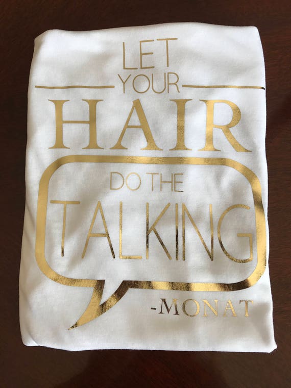 Let Your Hair Do The Talking Monat Tank