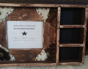 Cowhide frame | Etsy