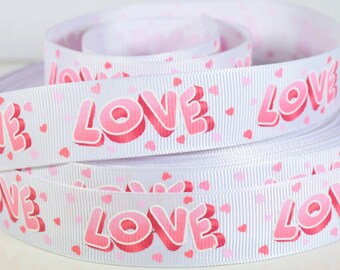 Love ribbon | Etsy