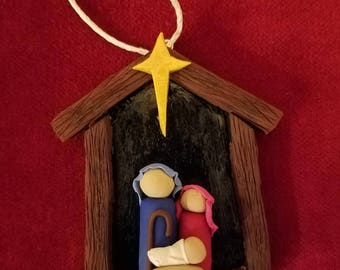 Simple nativity | Etsy