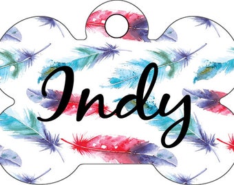 Feather collar | Etsy