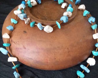 Beach stone necklace | Etsy