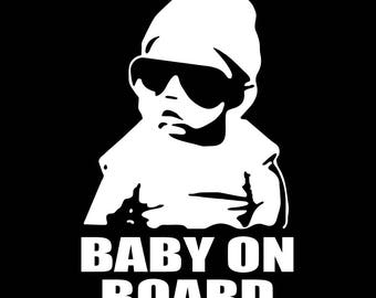 Carlos baby on board | Etsy