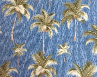 Palm tree fabric | Etsy