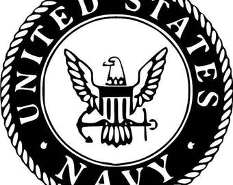 Us navy logo | Etsy