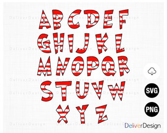 Dr seuss letters | Etsy