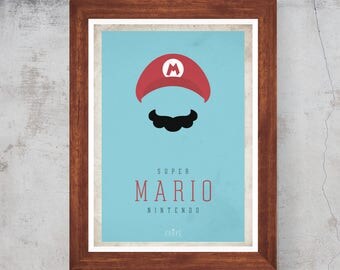 Super mario print | Etsy