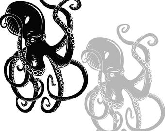 Octopus svg | Etsy