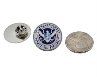 Homeland Security Long Sleeve Tee Shirt Embroidered M-3X