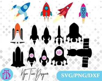 Rocket clipart | Etsy
