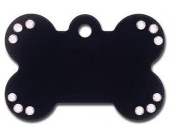 Bone shaped dog tag | Etsy