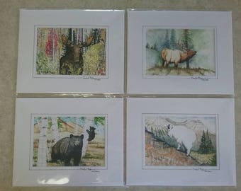 Elk art | Etsy