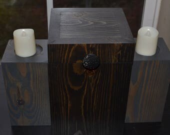 Rustic wood box | Etsy