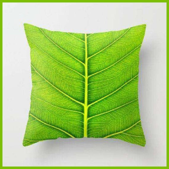 Decorative pillow leaf pillow cover leaf pillow
