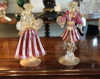 Vintage murano glass | Etsy