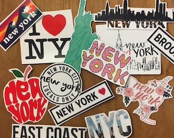 New york sticker | Etsy