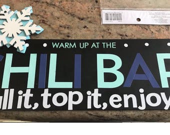 What's Your Play Chili Fixin's Bar Instant Download