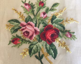 Embroidery on canvas | Etsy