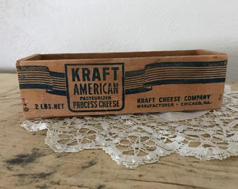 Kraft cheese box | Etsy