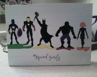 Villain Squad Goals SVG FILE