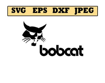 Bobcat svg | Etsy
