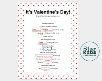 Parts of speech | Etsy